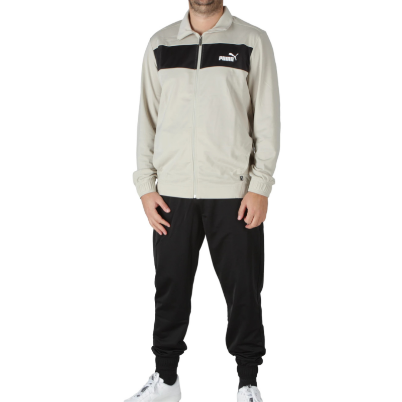 Puma Poly Suit Men Tracksuit Set Beige 677427-68 – San Siro Sports